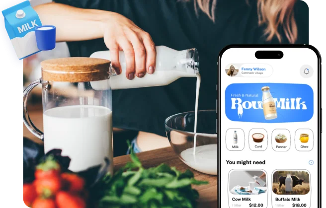 On-Demand Milk Delivery App Development Company | Helpful Insight